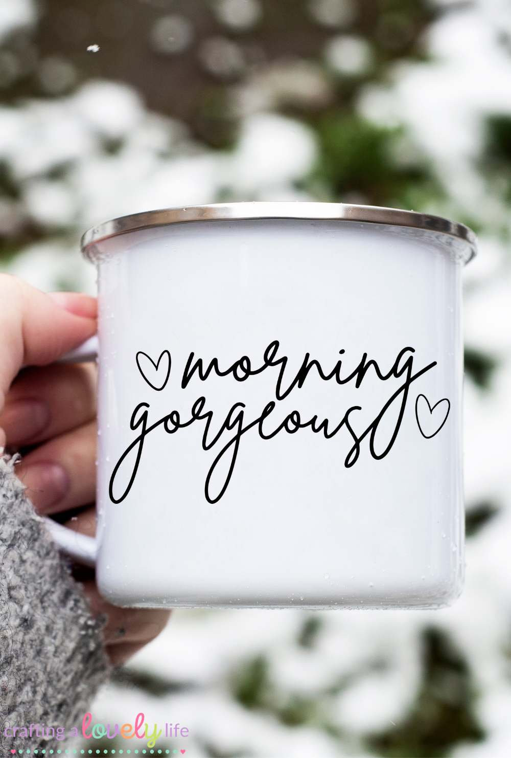 Morning Gorgeous Free SVG Cut Files