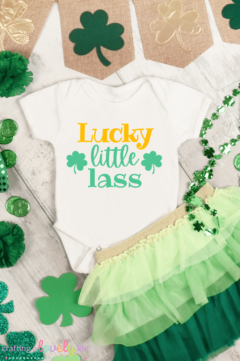 One Lucky Mama Free SVG Cut File