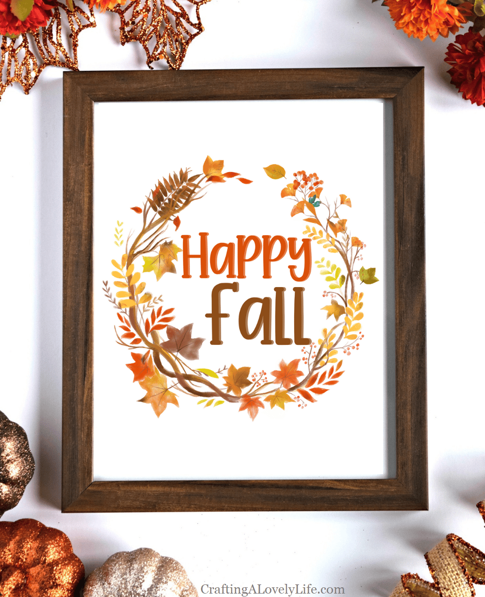 Pumpkin Handprint Craft with Free Printable